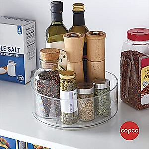 Copco Rotating Storage Turntable, 9-Inch, Clear