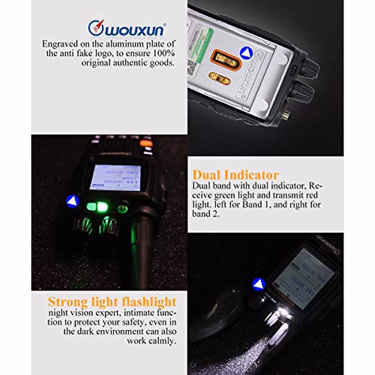 ＷOUXUN KG-UV9D Plus 7 Band Including Air Band Two Way Radio