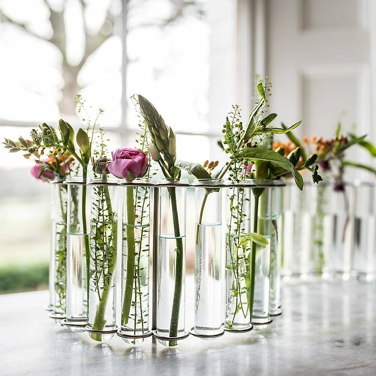 25PCS Plastic Test Tubes with Lids – 10ml Clear Plastic Tubes with Cork Stoppers 16x100mm Small Clear Plastic Tube Containers for Solids & Liquids Storage Test Tubes for Plant Propagation