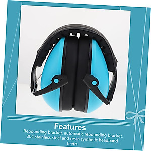 NOLITOY Noise Reduction Soft and Comfortable Sound Insulation Headphones for and Travel Safety Ear Muffs for Sky