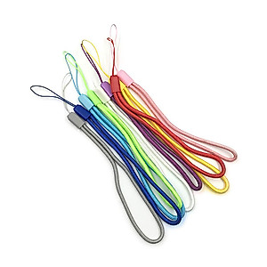 Colorful Braided Hand Wrist Strap Band Hand Rope Lariat for Game Boy Adance GBA/GBA-SP Console (Yellow)