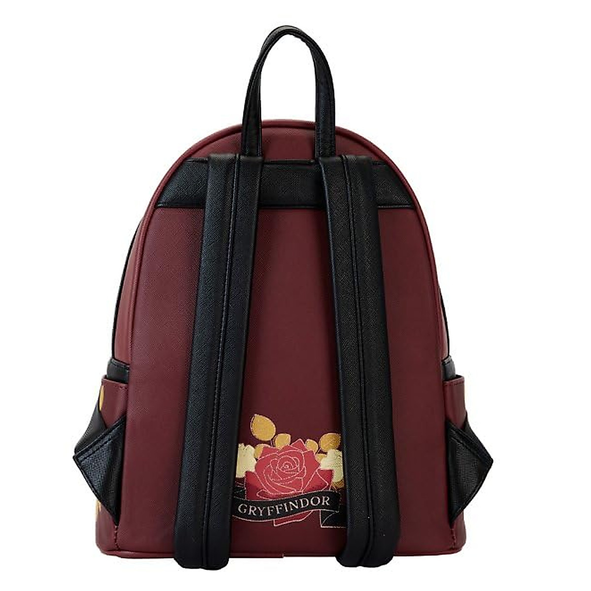 Loungefly Harry Potter Gryffindor House Floral Tattoo Mini Backpack