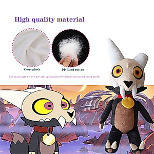 Owl House King Plush Toy, Plush Wolf Stuffed Animal, Cute Cartoon King Plush Owl House Big Bad Wolf Doll, Handmade Plush Cute King Stuffed Plushie Gifts