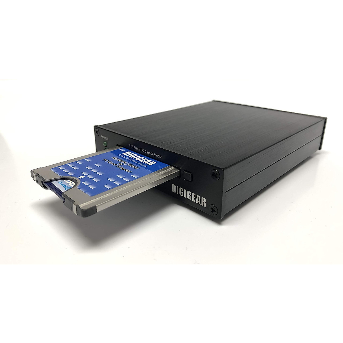 UATASD DIGIGEAR ATA Flash PCMCIA PC Card & SD/SDHC/SDXC to USB 3.0 Industrial Grade Card Reader