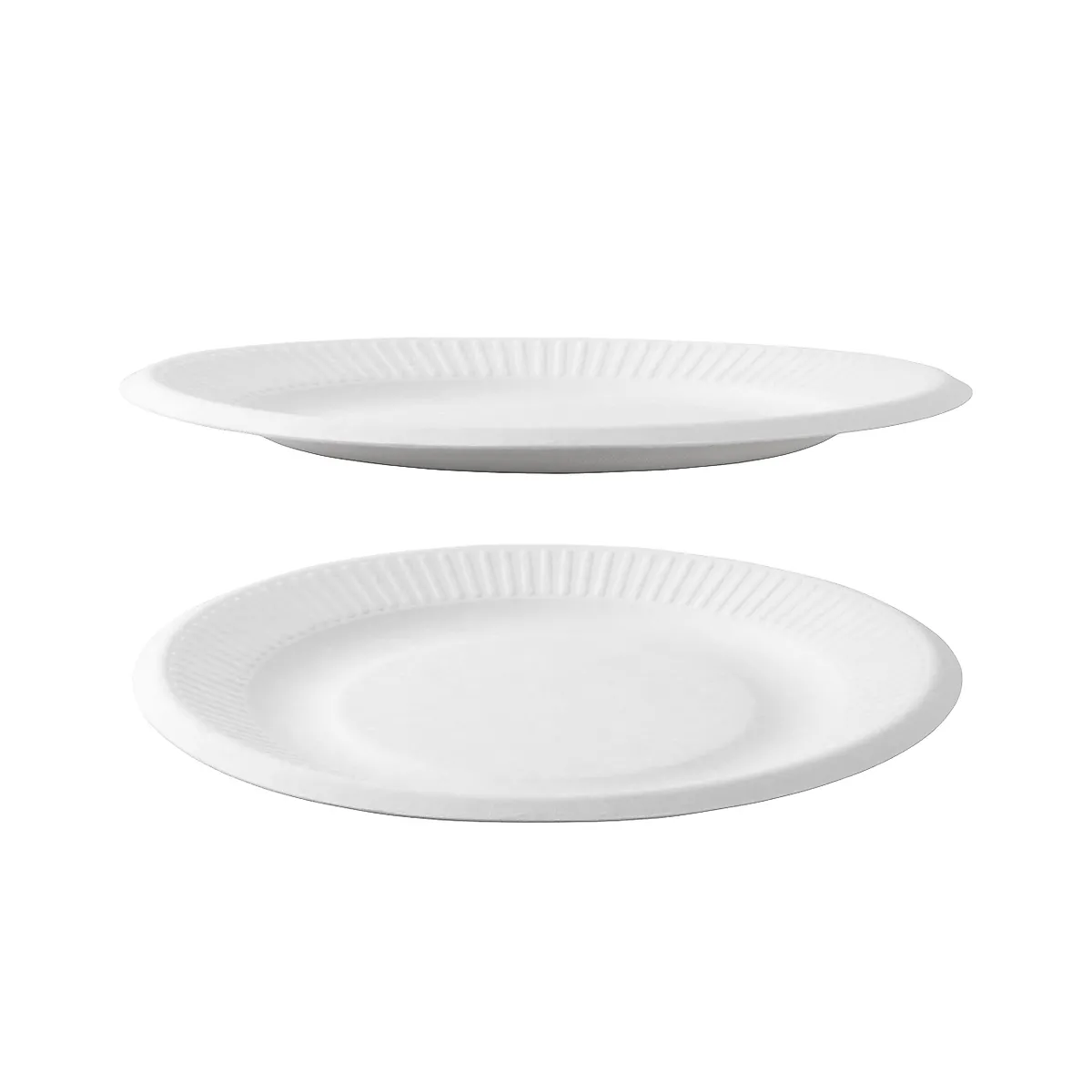 Spa Stix 6" Disposable Paper Plate - Pack of 500ct (Model: SS-Paper Plate 6-500)