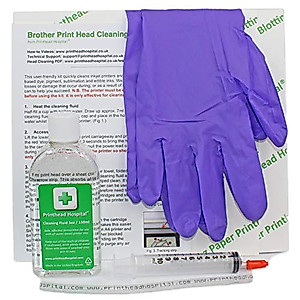 Printhead Hospital Printer Cleaning Kit for Brother MFC DCP Printers - 5 oz | Printhead Cleaning Kit | Easy to Use Inkjet Printer Head Cleaner Kit | Printer Cleaner Kit with Instructions