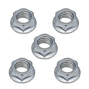Replace 503220001 531300382 530015917 Chainsaw Bar nut Fit for HU Rancher Saw Poulan Craftsman HU 450 455 460 Rancher & Echo ES300 CS490 Chainsaw(5pcs)
