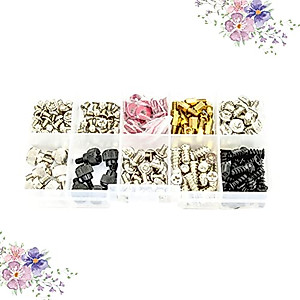 DOITOOL 228PCS Computer Repair Accessories Boxed Computer Repairing Screws Nuts Set Professional Machine Screws Nuts Kit Multi- Screws Nuts Kit for Home Store