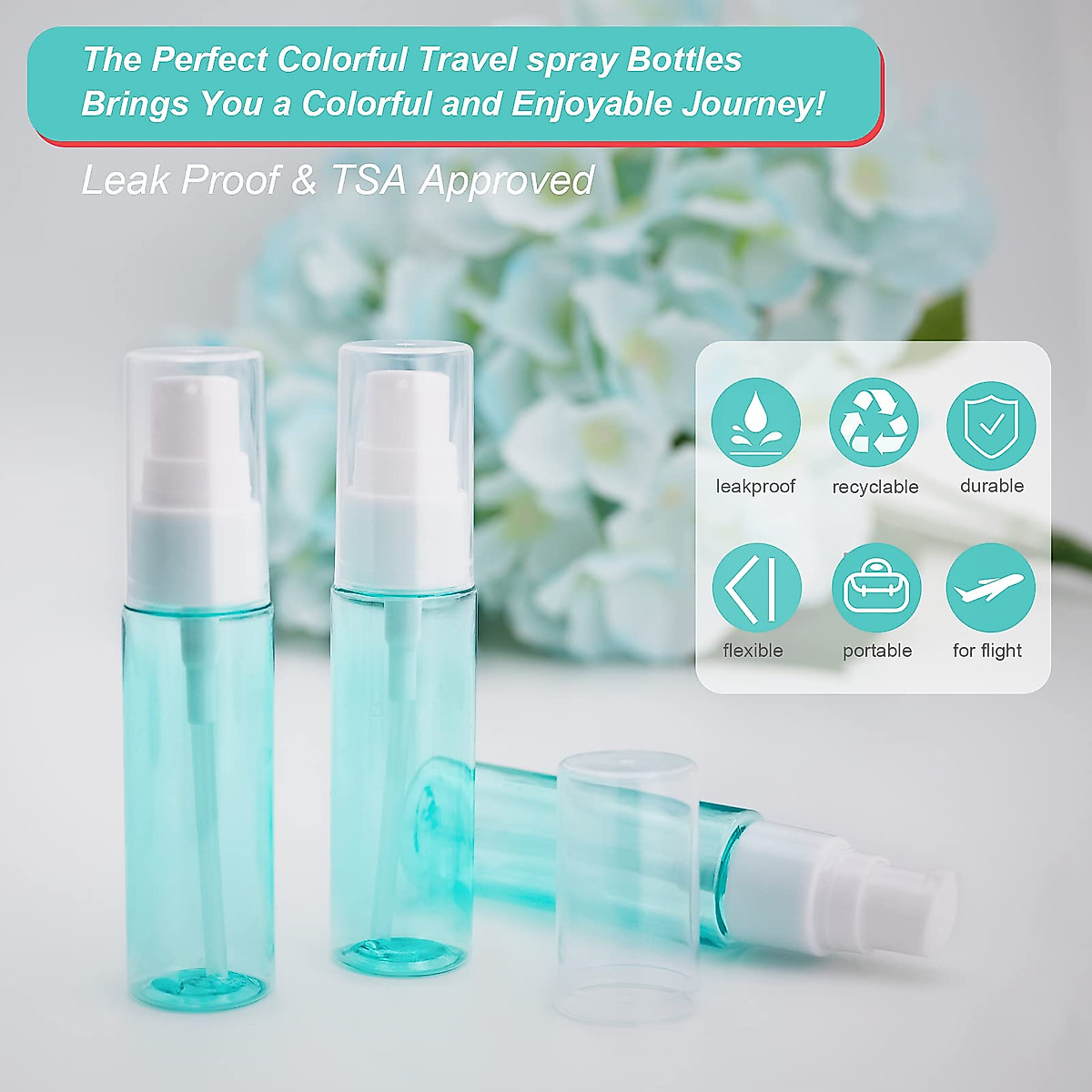 Kitchen GIMS Travel Size Pump Bottles Leak Proof Small Pump Bottle 3 Pack 1 oz/30ml TSA Approved Travel Bottles for Toiletries Shampoo Hand Wash Oil Conditioner Lotion with Bottle Label