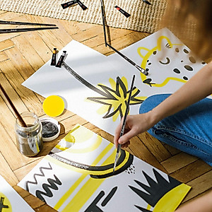 VIKEWE Acrylic Paint Set, 44 Piece Professional Painting Set, Includes 24 Acrylic Paints, 16 Pcs Paint Brushes with Case,Paint Knife and Art Sponge for Watercolor, Oil, Artists, Students and Kids