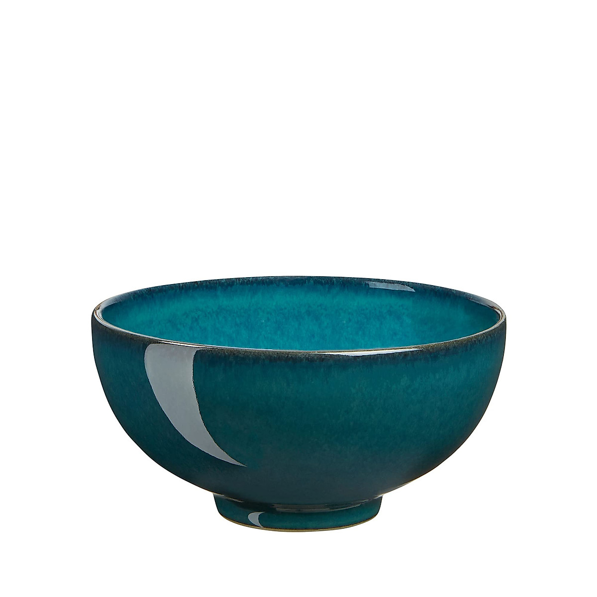 Denby Greenwich Rice Bowl Set of Four, Green, 024048045,13 x 13 x 6.5 cm; 1.13 Kilograms