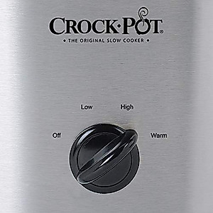 Crock-Pot SCCPVL600-S Crockpot, 6 Qt, Stainless