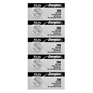 Energizer 386/301 TS SILVER OXIDE CD/5