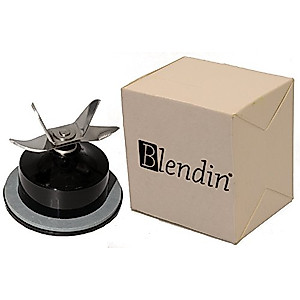 Blendin Replacement Blender Blade & Gasket Assembly Set, Compatible with Hamilton Beach Part # 990140200, Smoothie Smart Blender 56221 & 56222, Base Diameter: 2 5/8"