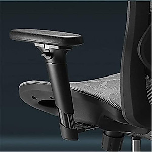 MayNuo Chair E-Sports Chair Computer Chair Ergonomic Office Chair Game Seat Work Swivel Chair Backrest Lift Chair/Black 1/One Size
