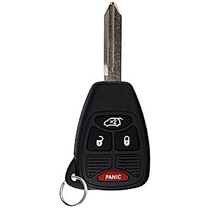 KeylessOption Keyless Entry Remote Control Uncut Car Key Fob Replacement for OHT692427AA KOBDT04A