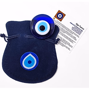 Blue Turkish Eye Fridge Magnet for Good Luck Decoration or Gift