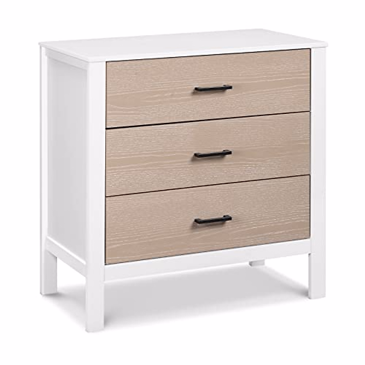 Carter's by DaVinci Radley 3-Drawer Dresser in White & Coastwood