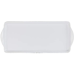 Calypso Basics, Sandwich Melamine Tidbit Tray, White