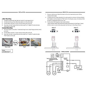 HUBBELL CU2B CU2 Series Commercial Battery Backup, LED Emergency Lighting Fixture with Twin Adjustable Heads, 90-Minute Runtime, UL924 Listed for Damp Locations, 120-277V, Black