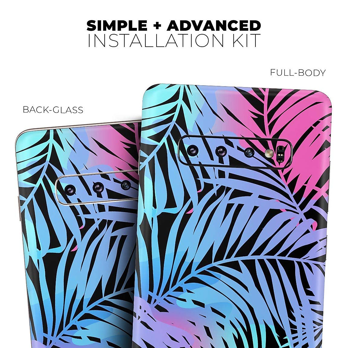 DesignSkinz Chromatic Safari Protective Vinyl Decal Wrap Skin Cover Compatible with The Samsung Galaxy S20 (Screen Trim & Back Glass Skin)