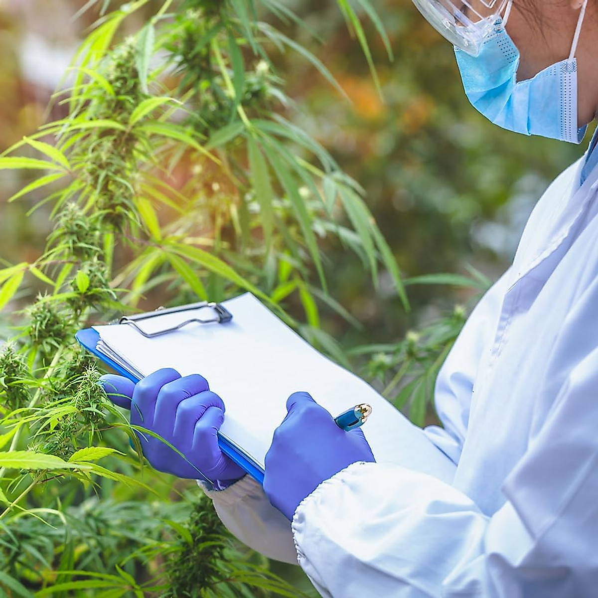 TRONEX 9770 Chemo-Rated Allergy Free Nitrile Exam Glove, Accelerator-free, Hypoallergenic Nitrile Gloves (X-Small, 100, Count)