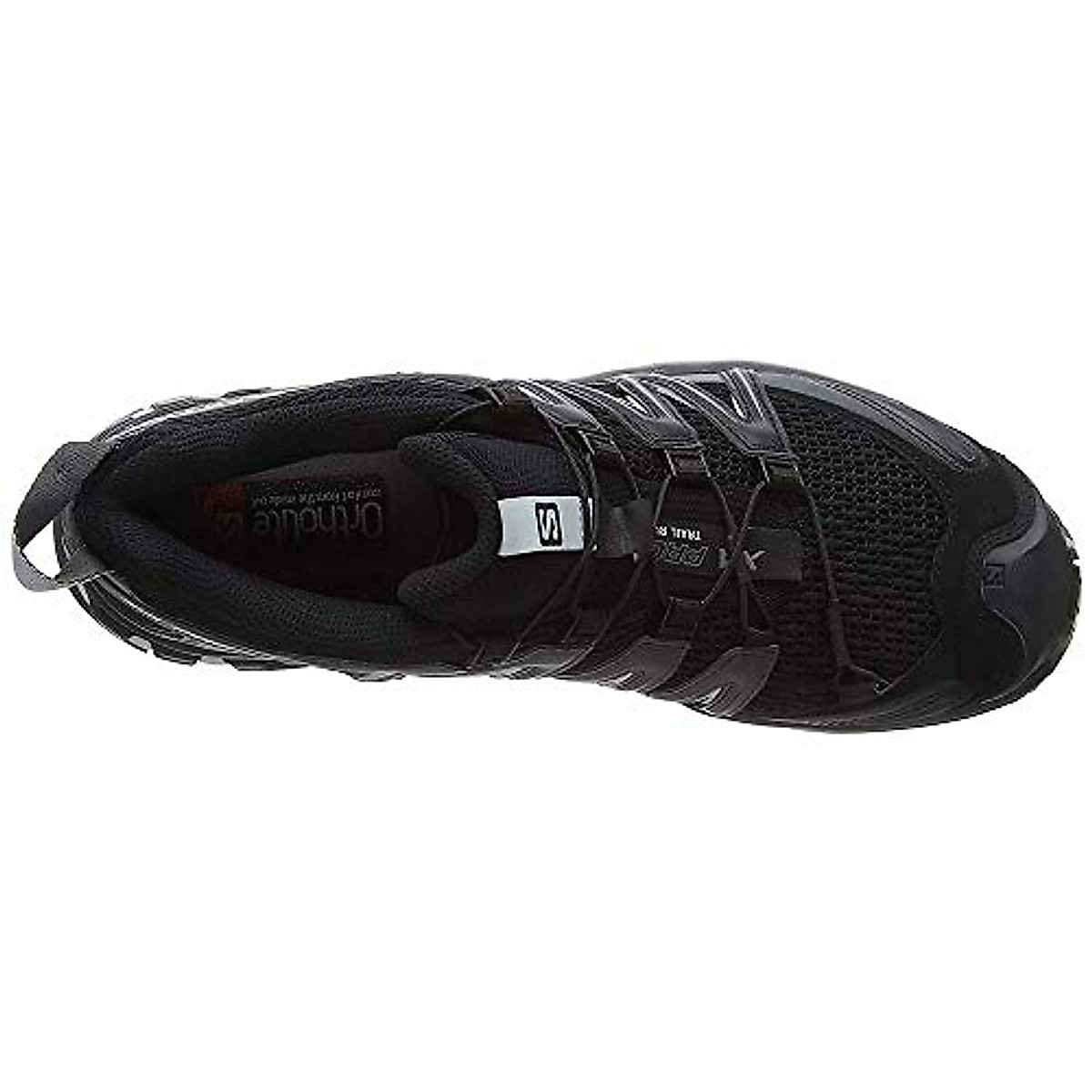Salomon Men's XA PRO 3D Trail Running Shoes for Men, Black / Magnet / Quiet Shade, 12