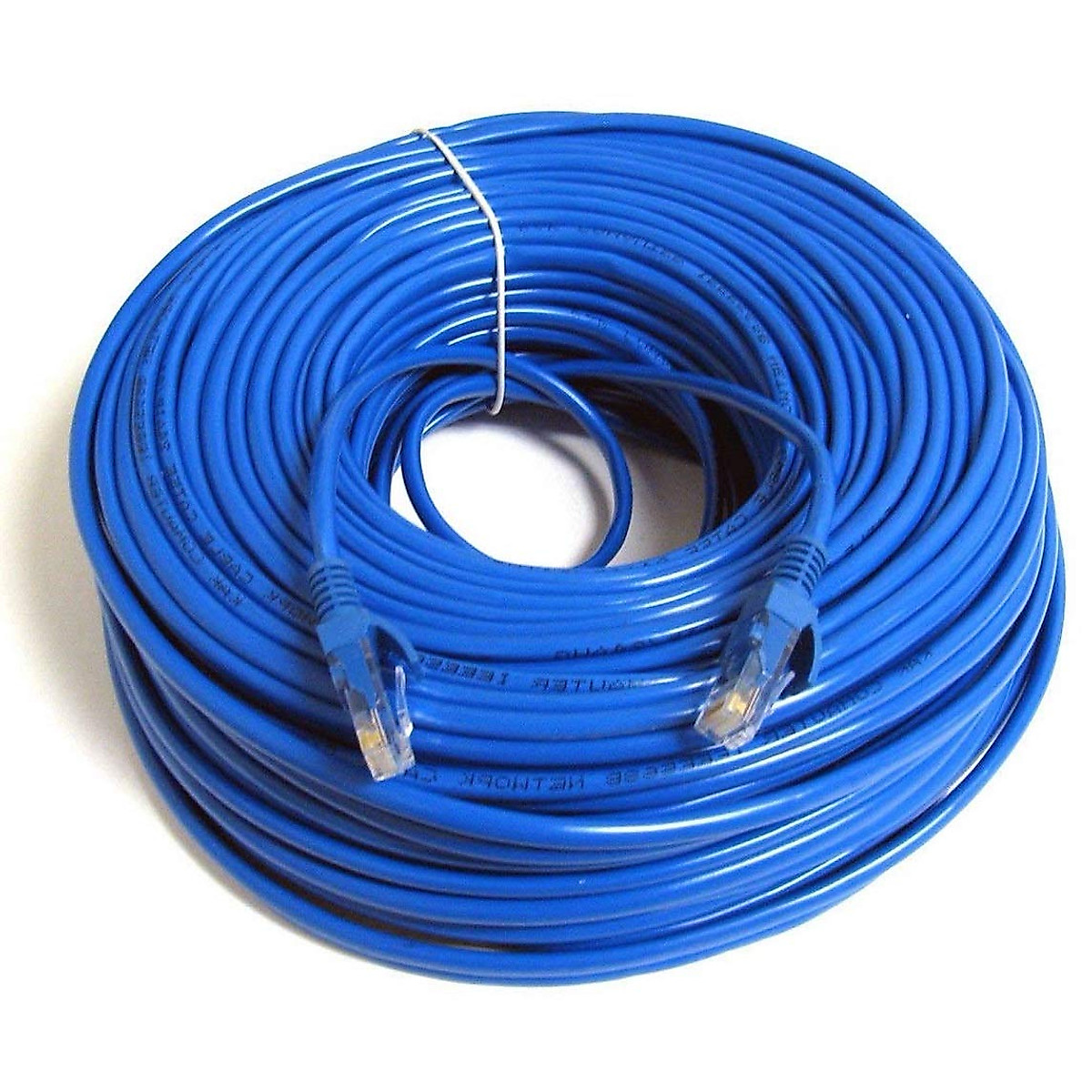 UbiGear 150ft Blue RJ45 CAT6 Ethernet LAN Network Internet Computer Patch Solid Wire 23 AWG UTP Cable
