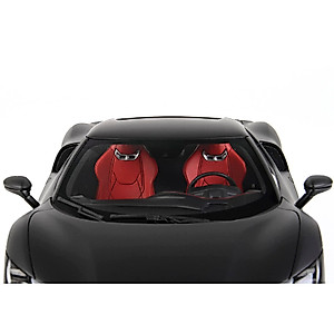 BBR 296 GTB Matt Black with Display CASE Limited Edition to 20 Pieces Worldwide 1/18 Model Car P18210 MB1