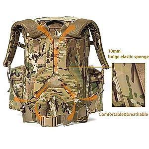 MT Military ALICE Pack Internal frame Army Survival Combat ALICE Rucksack Backpack