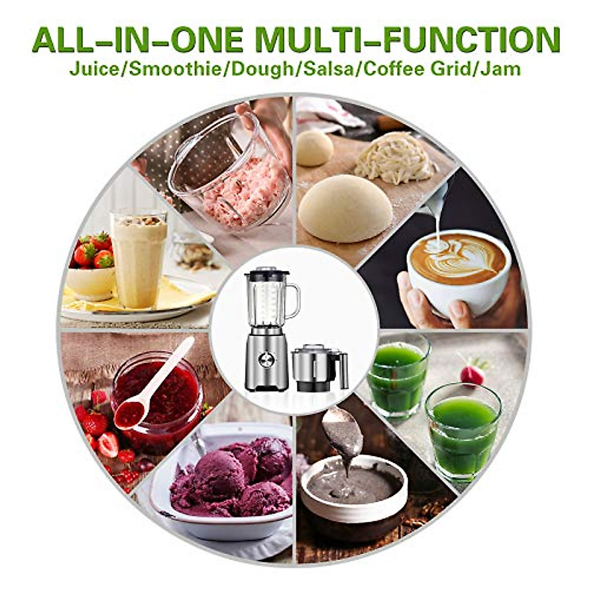 1829 CARL SCHMIDT SOHN CSS Electric Blender Professional Grinder (Countertop Blender)