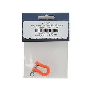 RC4WD Z-S1237 King Kong Tow Shackle Orange