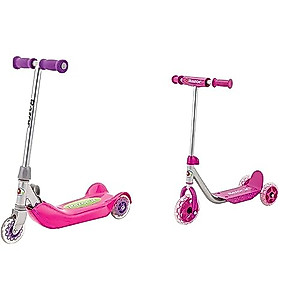 Razor Jr. Folding Kiddie Kick Scooter - Pink - FFP,One Size & Jr. Lil' Kick Scooter
