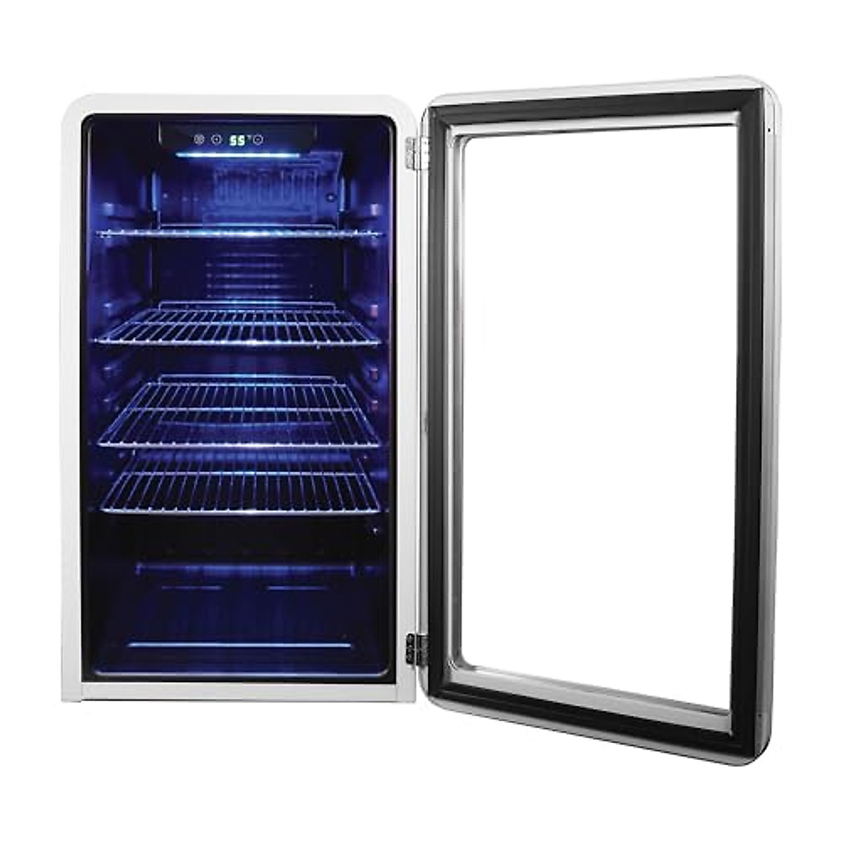 Magic Chef MCB34CHW Beverage Cooler, White