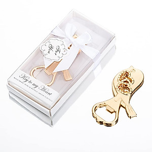 50 Packs Lovebirds Shape Love Forever Heart Design Bottle Openers for Wedding Favors to Guests, Bridal Shower Party Gifts, Souvenirs or Decorations for Guests (Lovebirds)