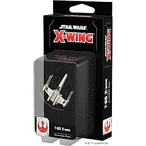 Star Wars X-Wing 2nd Edition Miniatures Game T-65 X-Wing EXPANSION PACK - Strategy Game for Adults and Kids, Ages 14+, 2 Players, 45 Minute Playtime, Made by Atomic Mass Games