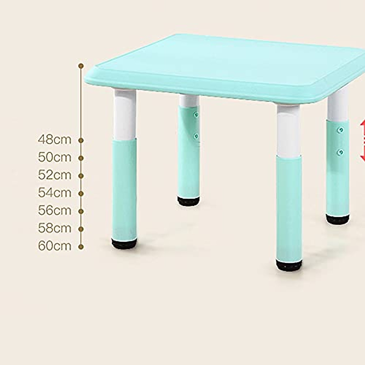 Walnut Baby Table Chair Set Kindergarten Toy Table Baby Children Home Learning Table Chair Can Be Raised Lowered Plastic Game Table