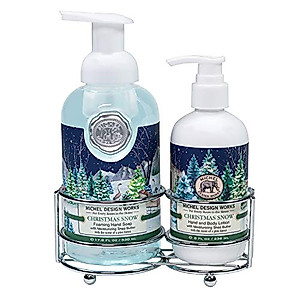 Michel Design Works Handcare Caddy, Christmas Snow