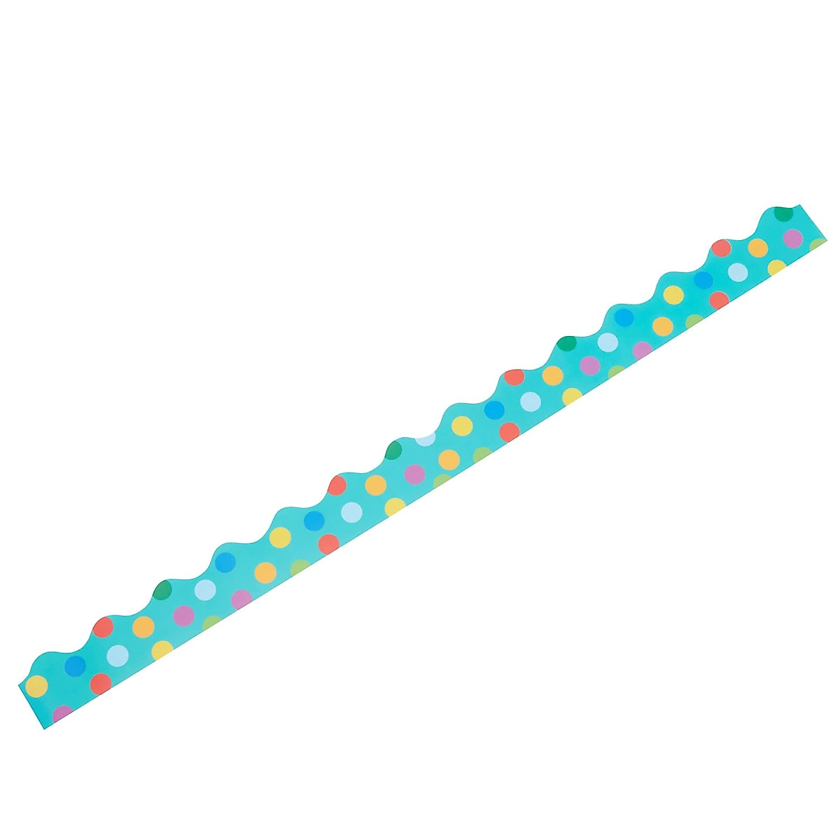 6 Rolls of Scalloped Bulletin Board Borders for Classrooms