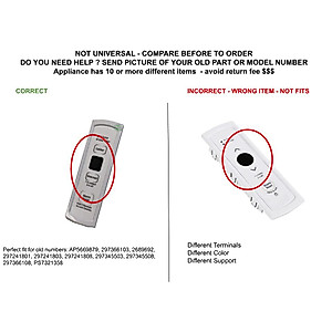 GLOB PRO SOLUTIONS 297241801 2689692 297241803 297241808 297345503 CKD2971 Control Board compatible with Frigidaire,
