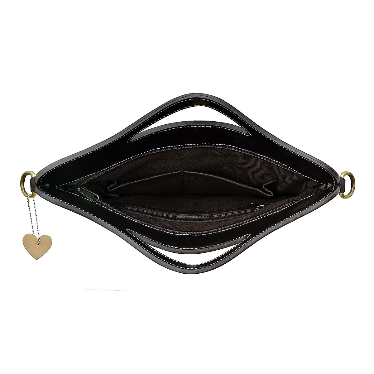 Affilare Western Bag Saddle Blanket Bag Leather Crossbody Shoulder Bag with Fringes With Leather Hand Tooled carved Panels Black Grey and White 20AB005