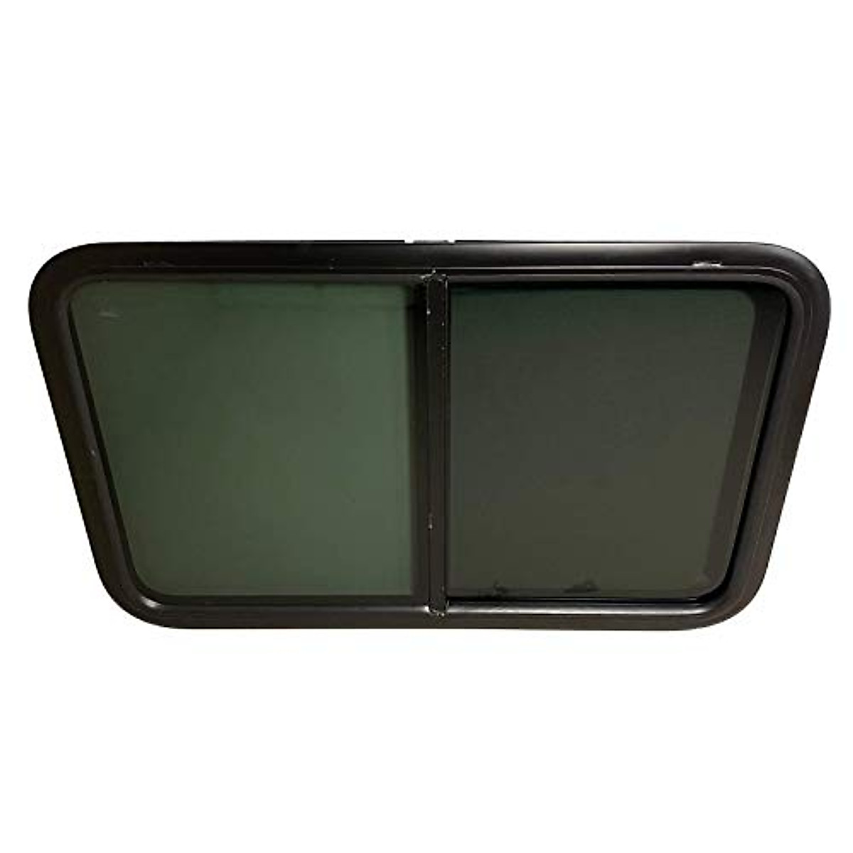 37.5" Width x 23.5" Height RV Window, Tiny House Horizontal Slider W/Screen & Interior Camper Window Clamp Ring for 1-1/2" Wall Thickness Included, Teardrop Replacement Trailer Window