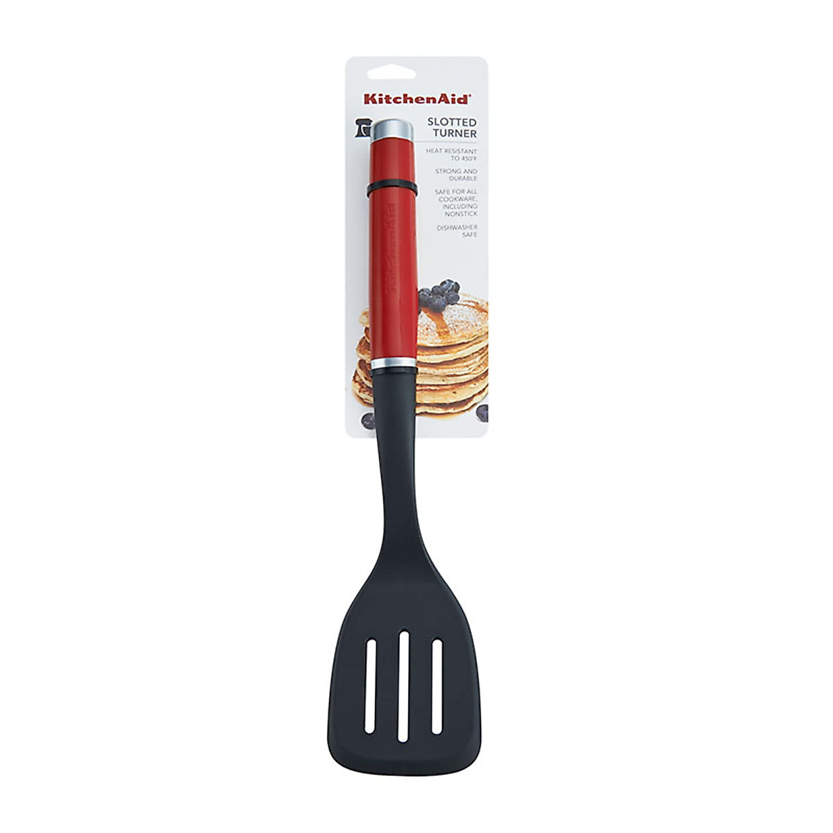 KitchenAid - KE002OHERA KitchenAid Classic Slotted Turner, One Size, Red 2