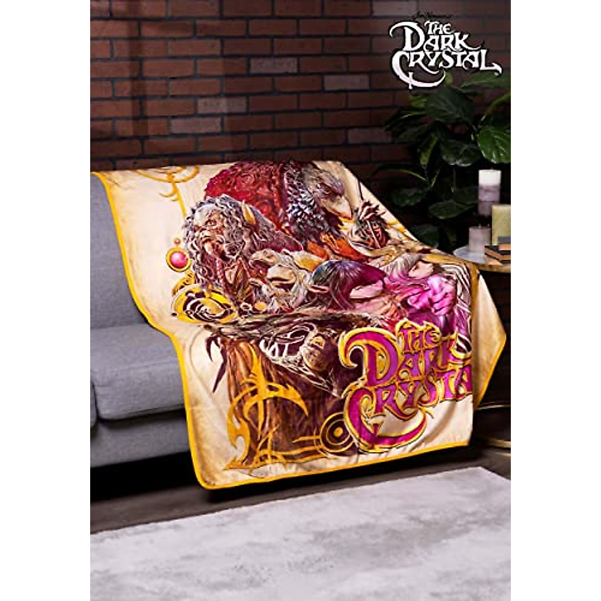 FUN Costumes The Dark Crystal 60x48 Throw Blanket Standard