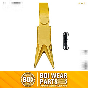BDI Wear Parts 2740W23 Bucket Tooth Seat Adapter +23WTL H&L Tiger Bucket Digging Teeth/Bucket Teeth and 23FP Flexible Pin Combination (1)