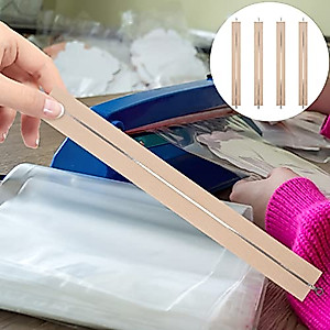 Impulse Sealer Replacement Parts Heat Sealer 4pcs Impulse Sealer Heating Element Service Spare Repair Parts Kit Replacement Elements Machine Heat Sealer Machine