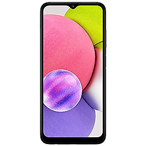Samsung Galaxy A03S 4G LTE (NOT 5G) 6.5" HD+ Triple Camera 5000mAh Battery, Dual Sim GSM Unlocked Global 4G Volte (NOT VERIZON/Boost) International Model A037M/DS (Black, 64GB + 4GB)