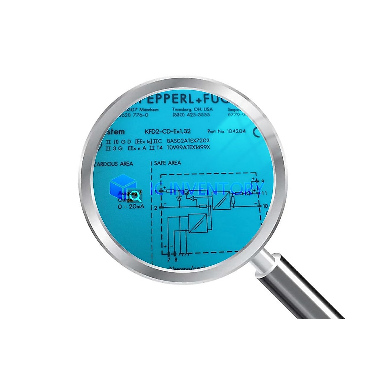 1PCS New KFD2-CD-EX1.32 104204 KFD2CDEX1.32 104204