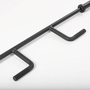 Titan Fitness Seal Row Bar v2, 28MM Medium Diamond Knurling Olympic Bar, Rated 700 LB, Home Gym Strength Training Bar Seal Row or Bench Pull Movements