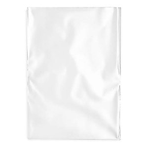Spartan Industrial - 18” X 24” (100 Count) 1.1 Mil Flat Open End Clear Plastic Poly Bags - For Proofing Bread Dough, Packaging Clothes, Shirts (Thin & Lightweight - Bags DO NOT Have Seal & Prints)